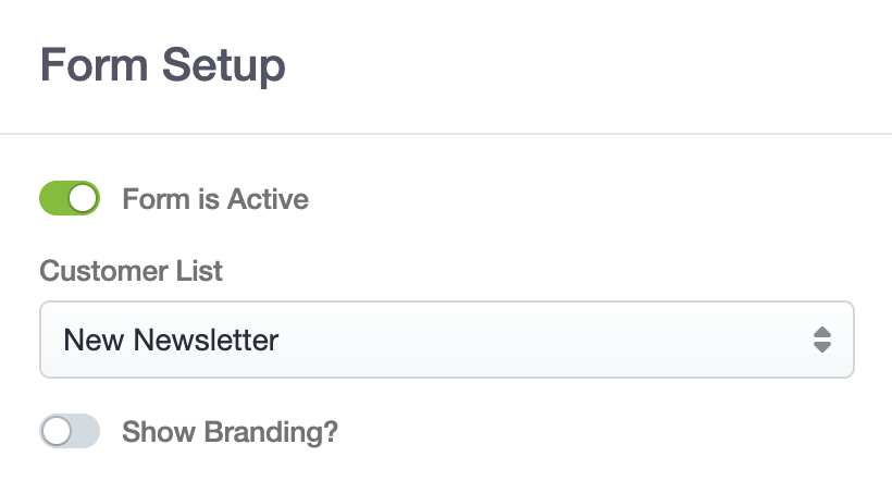 Create a Simple Email Signup Form